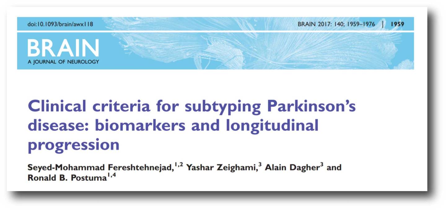 Predicting subtypes of Parkinson’s – The Science of Parkinson's