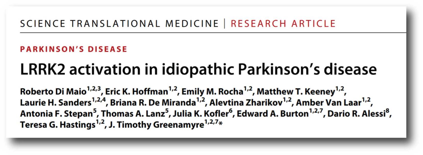 New LRRK2 results: Game changer? – The Science of Parkinson's