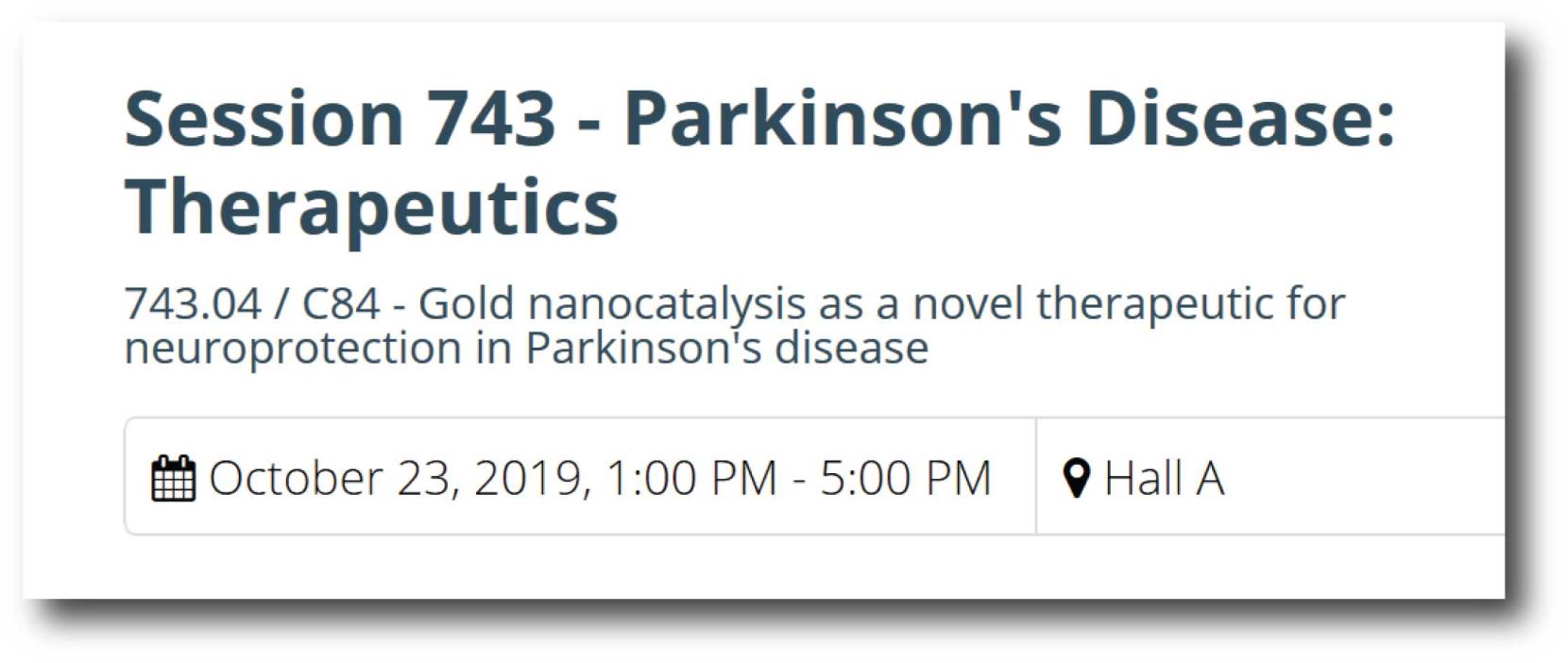 There’s gold in them tha brains – The Science of Parkinson's