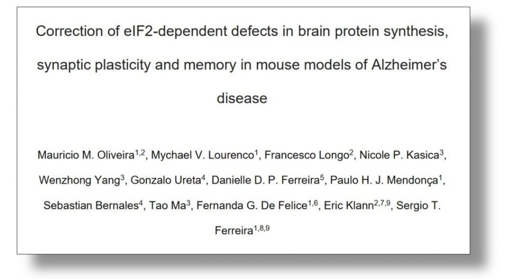 ISRIB: The ISR InhiBitor – The Science of Parkinson's