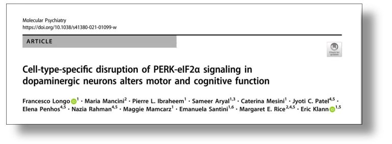 ISRIB: The ISR InhiBitor – The Science of Parkinson's